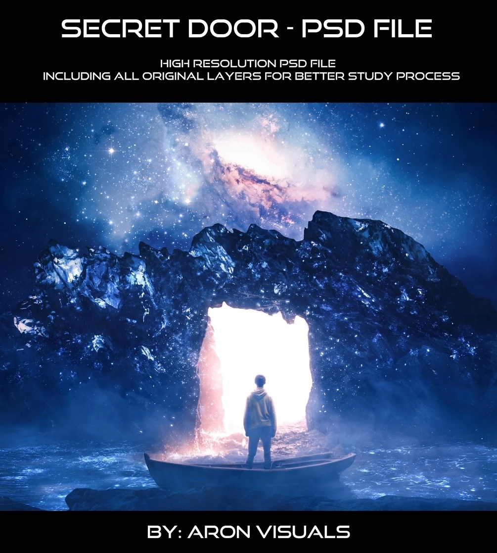 SECRET DOOR - PSD FILE