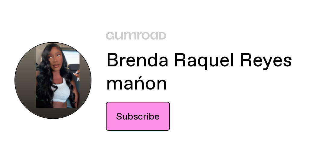 Brenda Raquel Reyes mańon