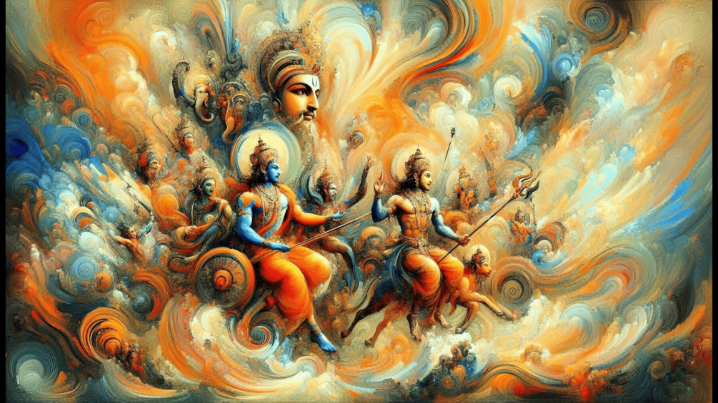 🎨 Divine Expressions: Abstract Art of the Gods 🌟 #AbstractArt #Gods # ...