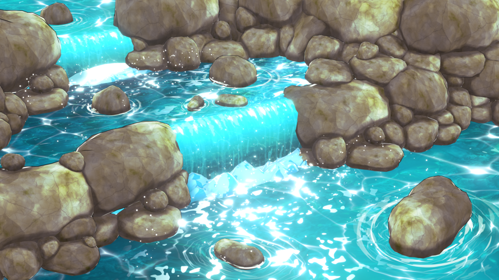 Blender Anime Water Node Shader