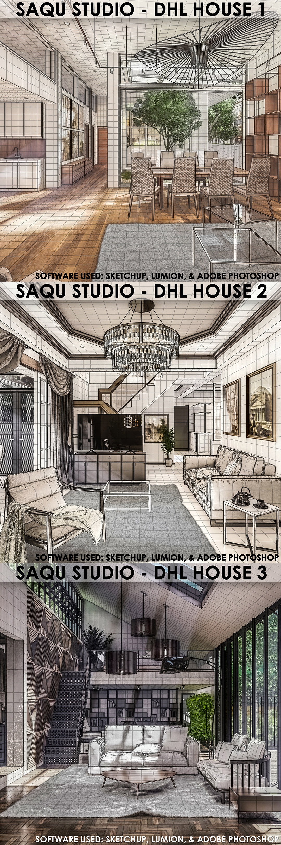 DHL SKP - SketchUp Interior Models