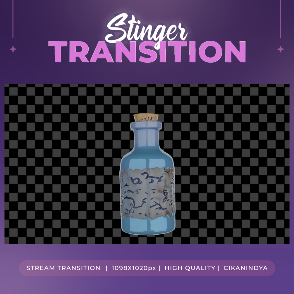Mystic Potion Animated Stinger Transition | Enchanted Elixir Overlay ...