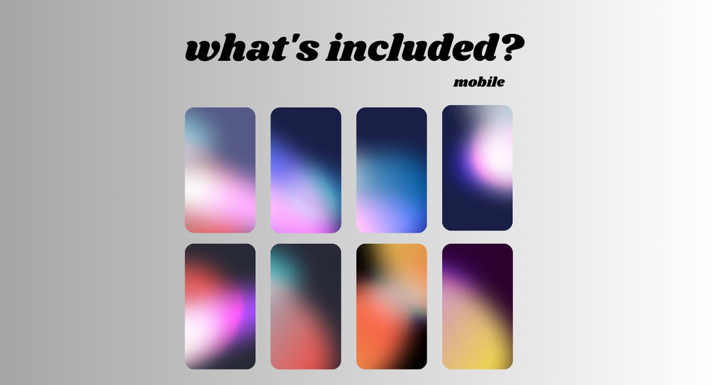 Granular Blur Wallpaper Pack