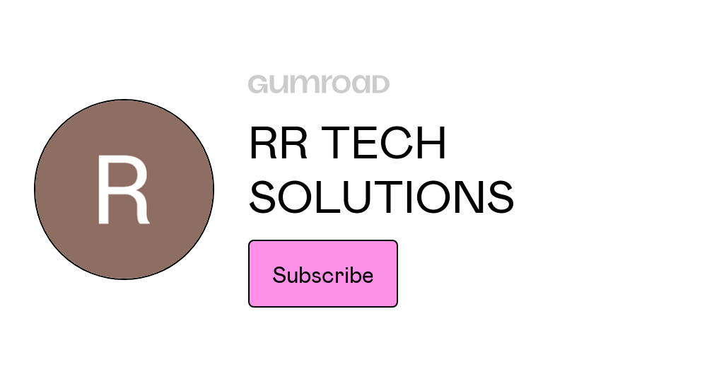 RR TECH SOLUTIONS