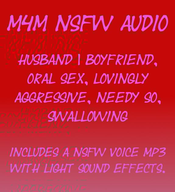 [M4M NSFW Audio] Been Thirsty All Day