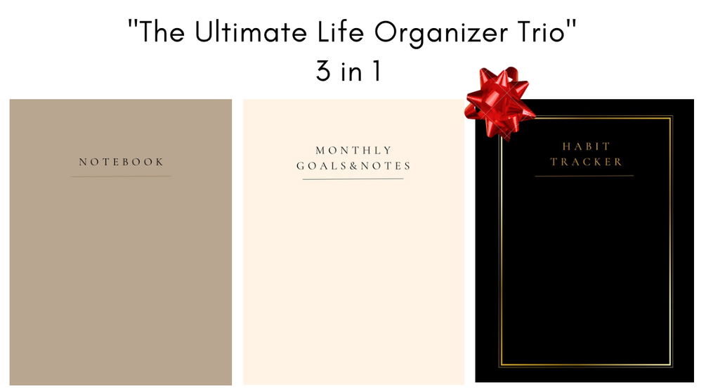 “The Ultimate Life Organizer Trio”