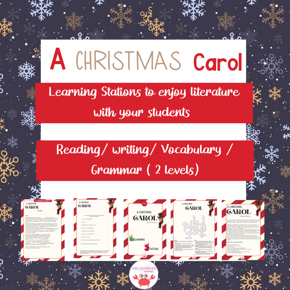 A Christmas Carol. Learning Stations. NIVEL ESO (A1- B1)