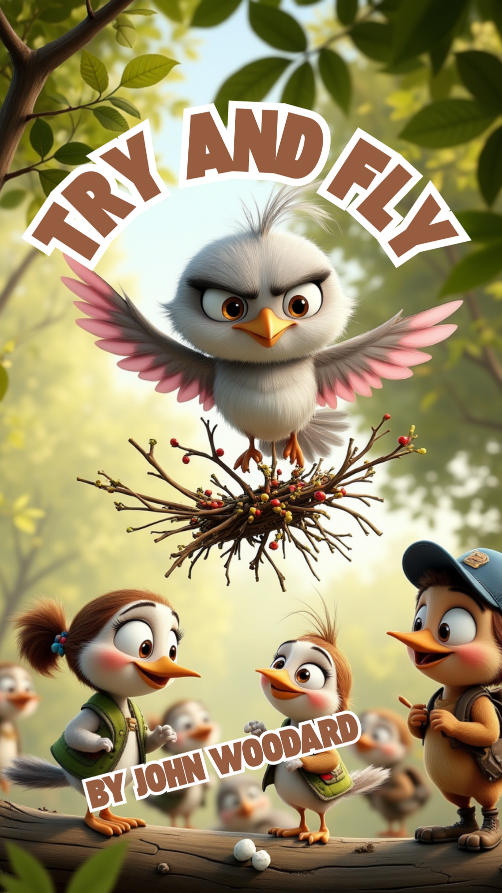 Try and Fly Read Aloud Auto Flipbook for Kids Ages 0-11