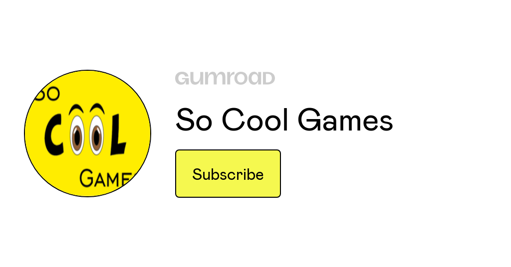 So Cool Games