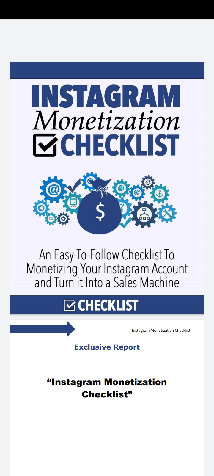 INSTAGRAM MONITIZATION