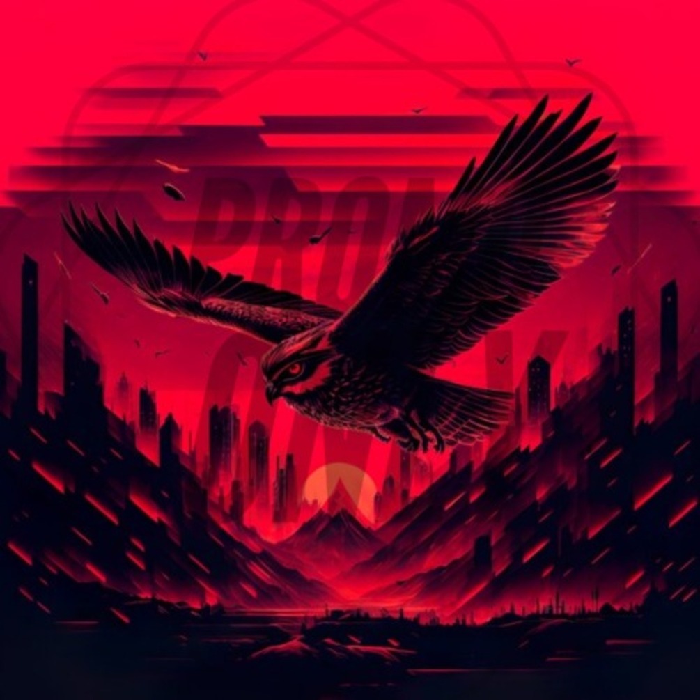 Eagle Owl synthwave
