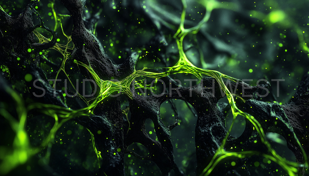 Biomechanical Tendrils – 9 Premium 3D Gradient Backgrounds