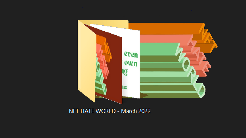 FREE - NFT Hate World but i misspelled the link