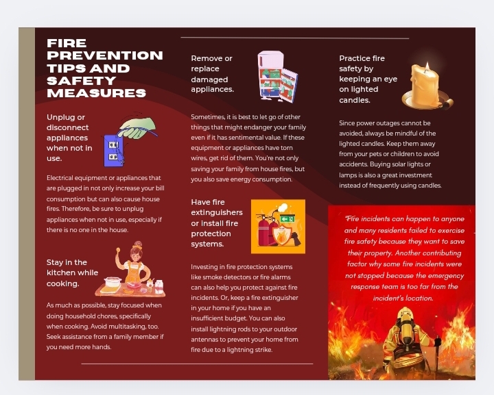 Fire Safety Brochure