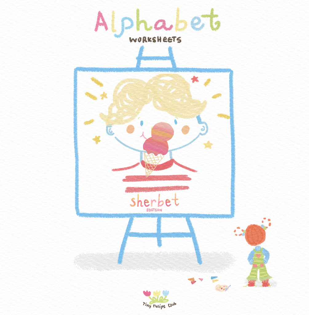 Alphabet Worksheets Set (26 Sheets + Freebies)