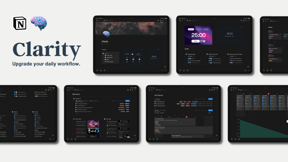 Clarity: Upgrade Your Workflow