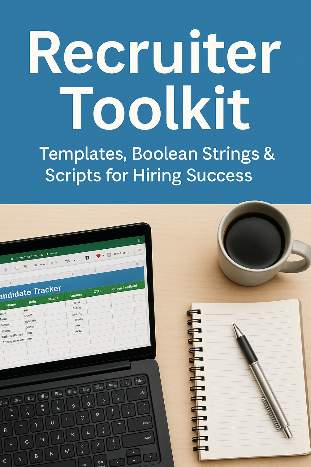 Recruiter Toolkit – Templates, Boolean Strings & Scripts for Hiring Success