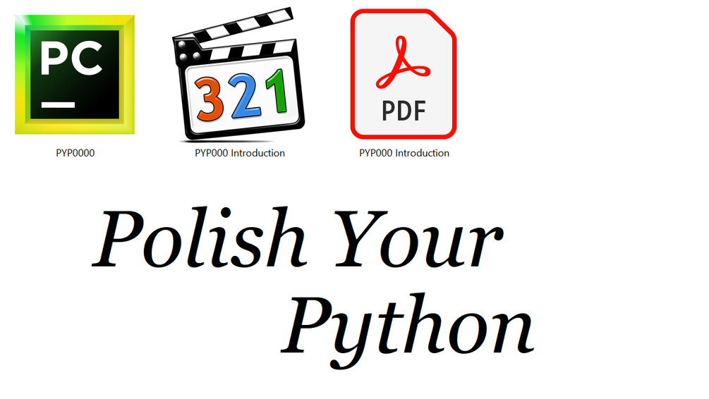Polish Your Python 0 - Introduction