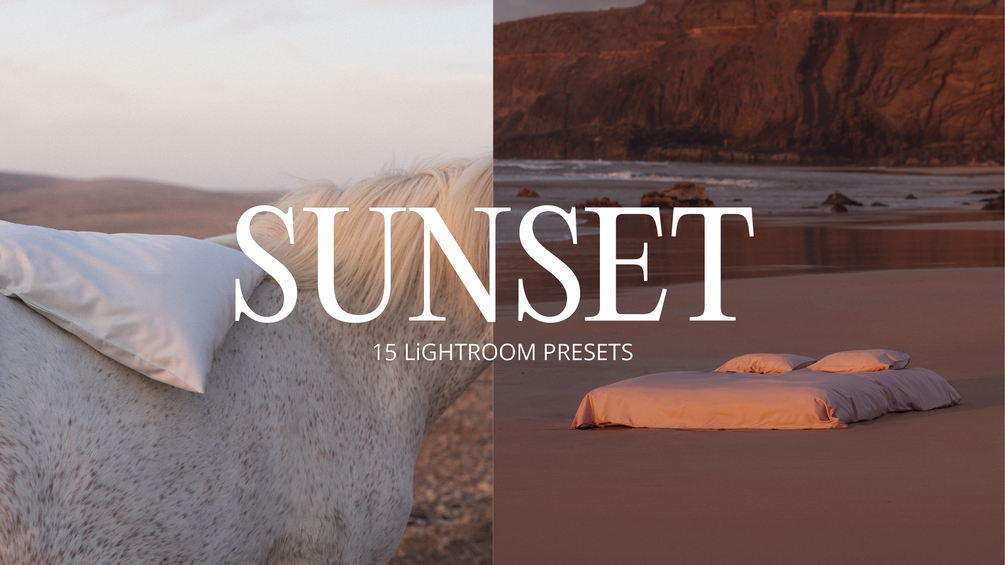 Lightroom Sunset preset pack