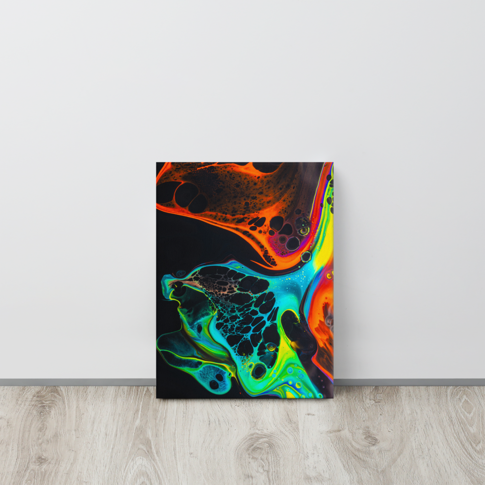 Fine Canvas "Paint Mixing" 12"x16"