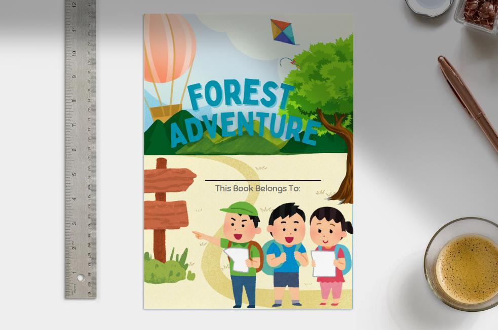 Forest Adventure Busy Books for Kids (Digital Activity Book)