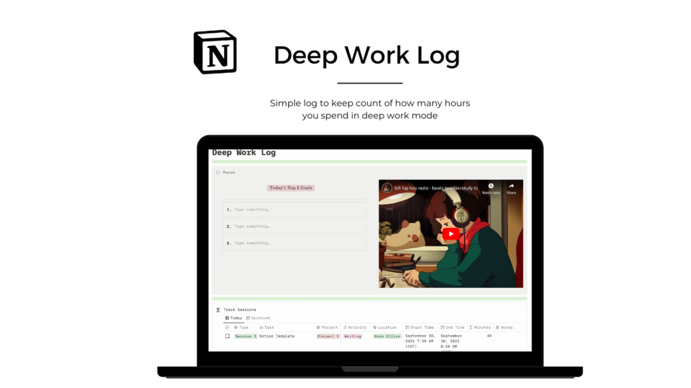 Deep Work Log
