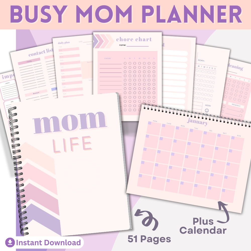 Busy Mom Planner