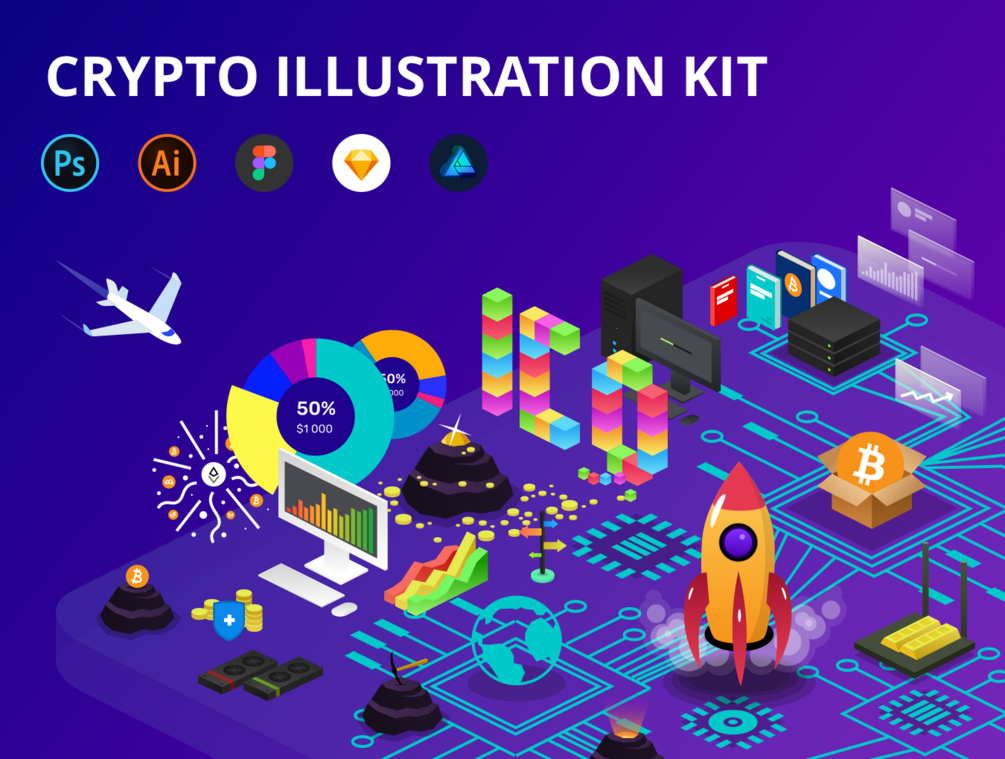 Crypto Illustration Kit