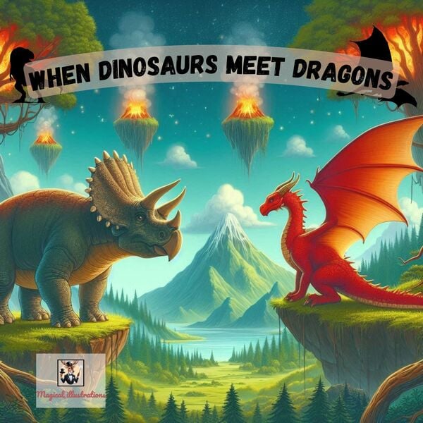 When Dinosaurs Met Dragons – Complete Bundle (eBook + Printable PDF)