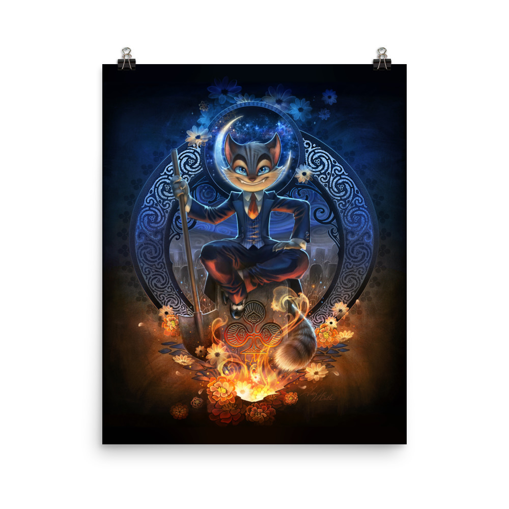 Lackadaisy Moonshine Poster Print