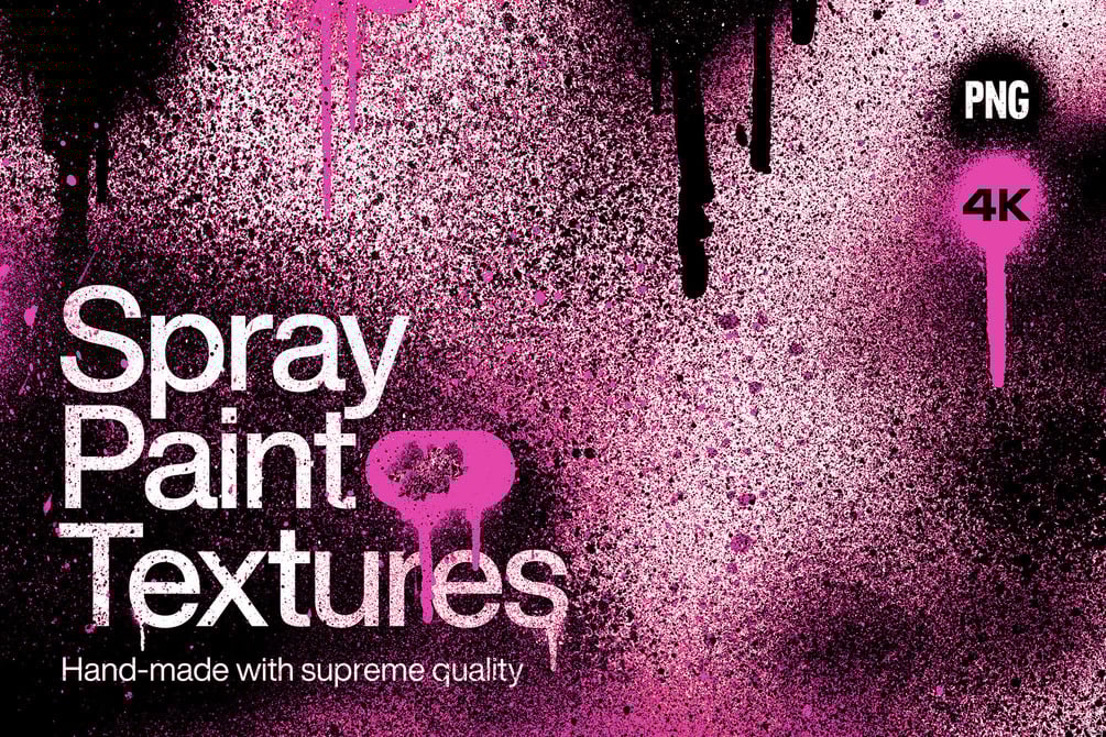 200 Spray Paint Textures for photoshop