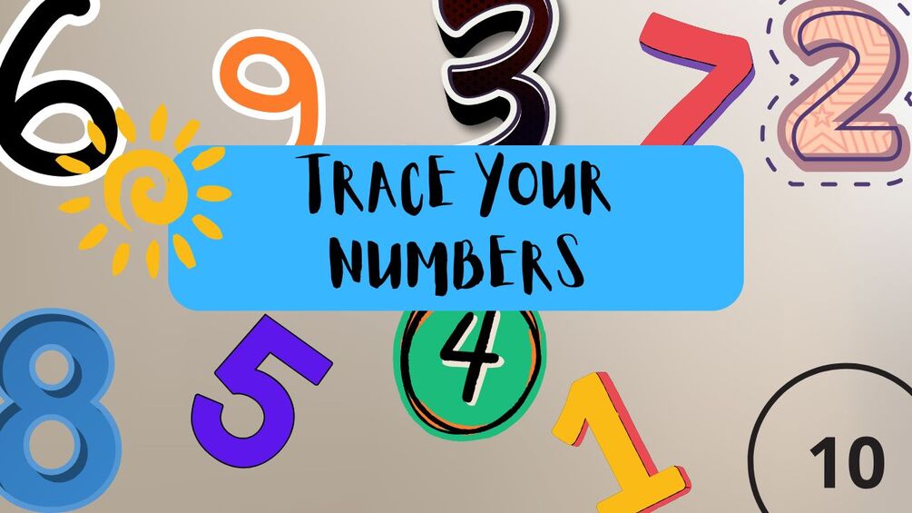 Number Tracing/ 123 Tracing Handwriting Practice/ PDF Printable File