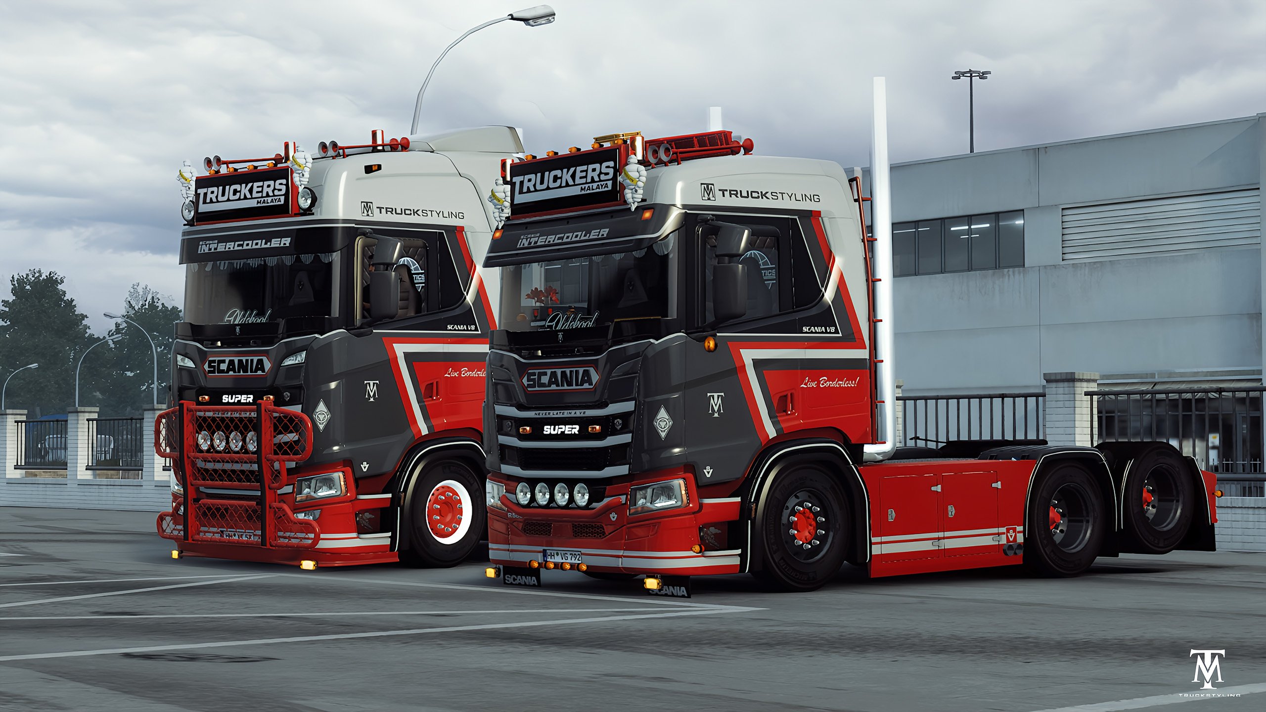 I want to give this Scania Next Gen R & S Multicolor skin with special ...