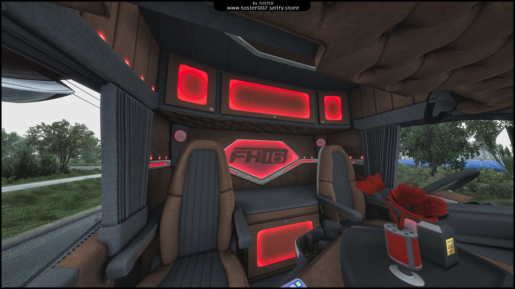 SANAX Interior Volvo FH5 2022 ETS 2 #2 OTHER COLORS