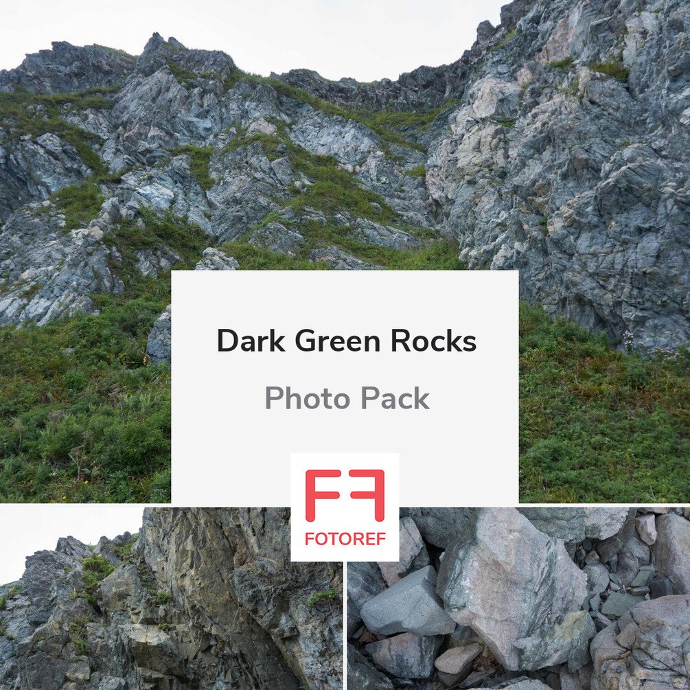 80 photos of Dark Green Rocks