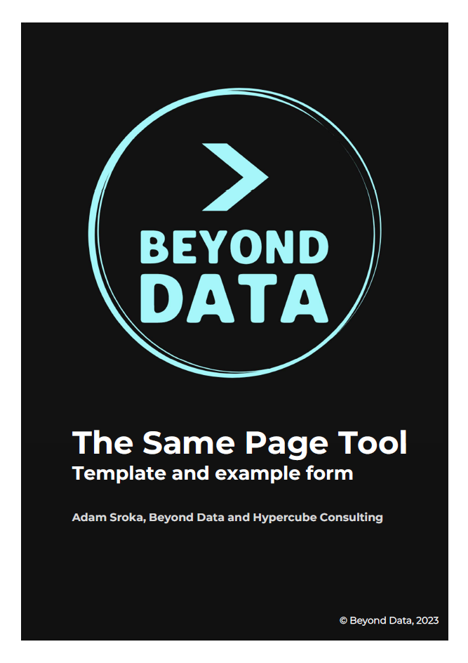 The Same Page Tool: Template and Guide