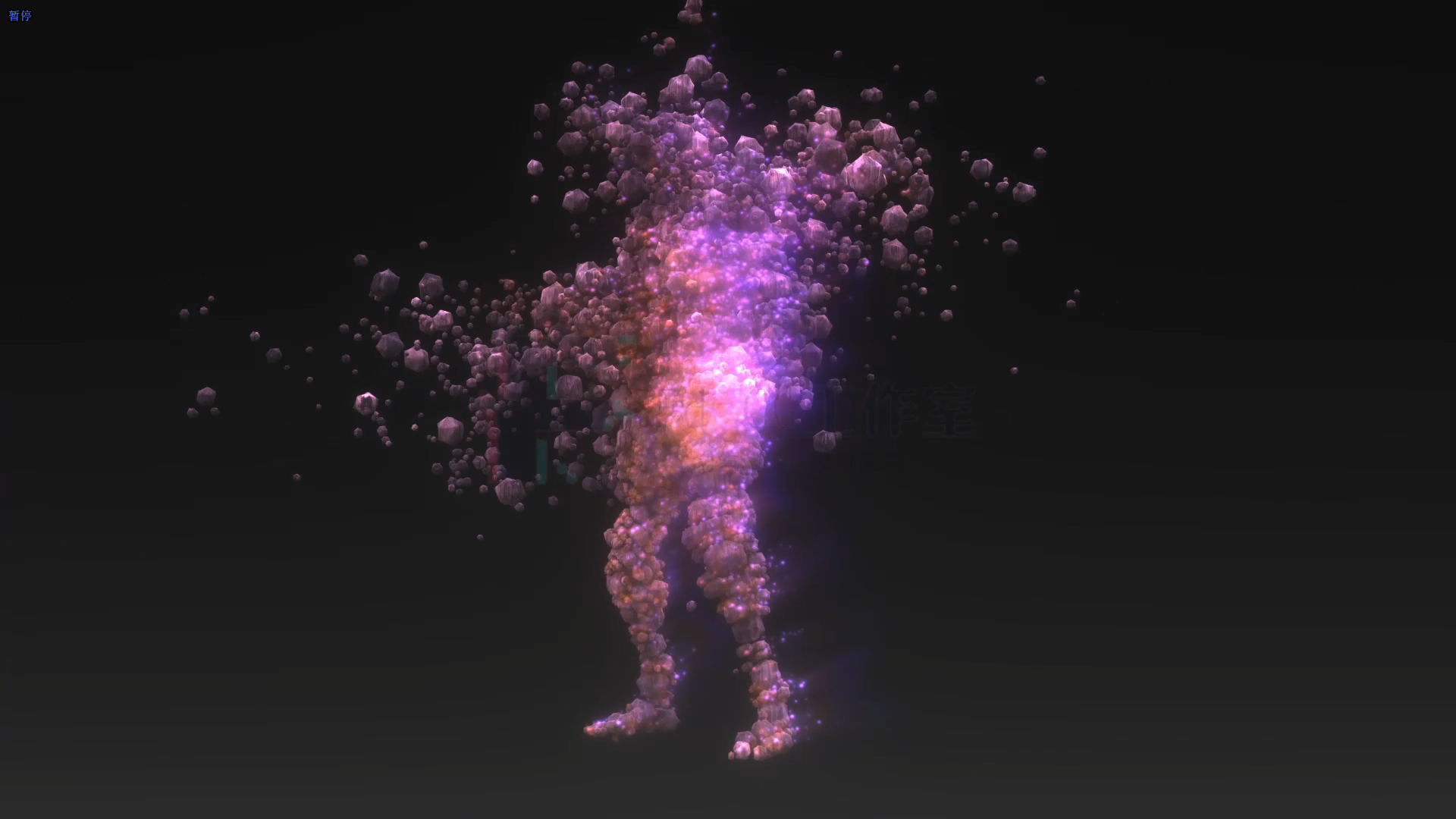 Houdini20.5 Stone Character Gathering Project hip