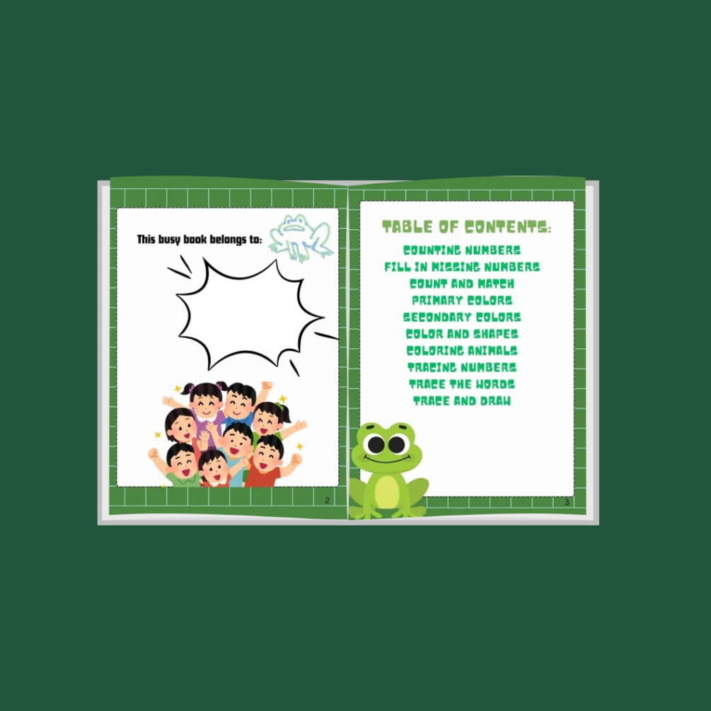 BUSY BOOK FROGGY
