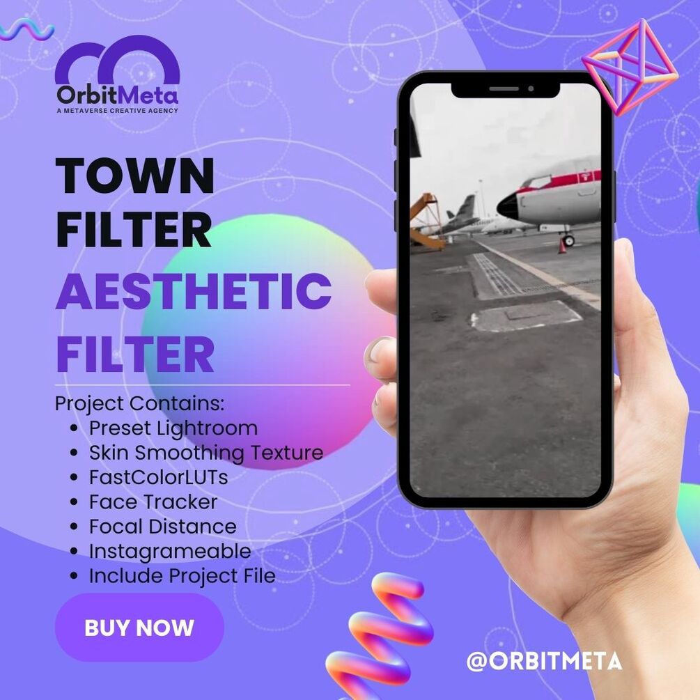Town Aesthetic Filter | Spark AR | Instagram Filters | Augmented Reality