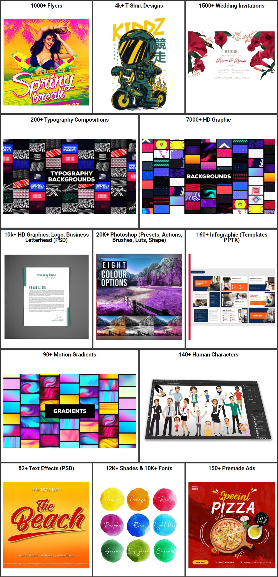 The Ultimate Graphic Designing Pack