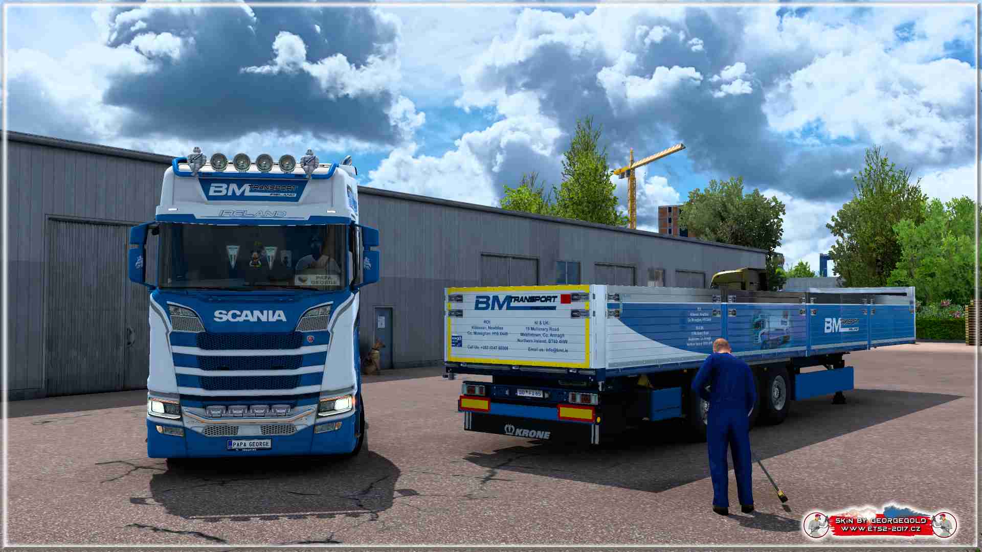 ETS2 Skin Combo Scania S NG BM Transport II