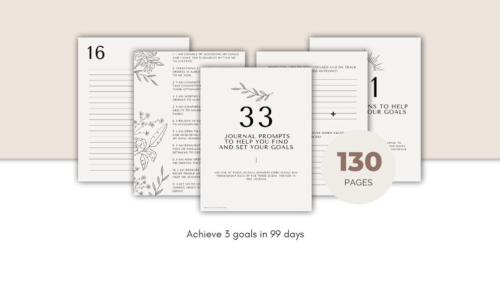 The 99-Day Guided Journal