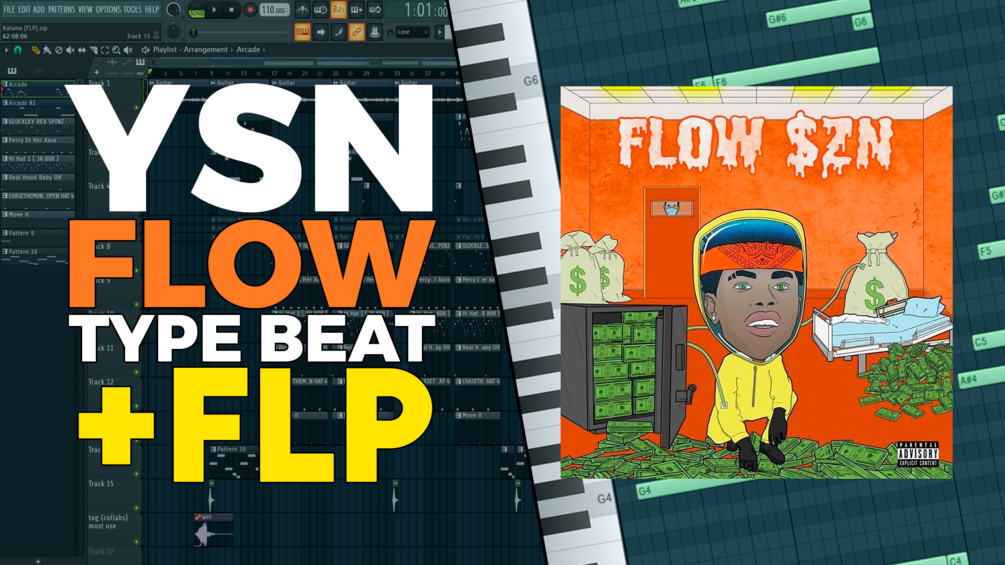 YSN Flow X Flute Type Beat - "Katana"