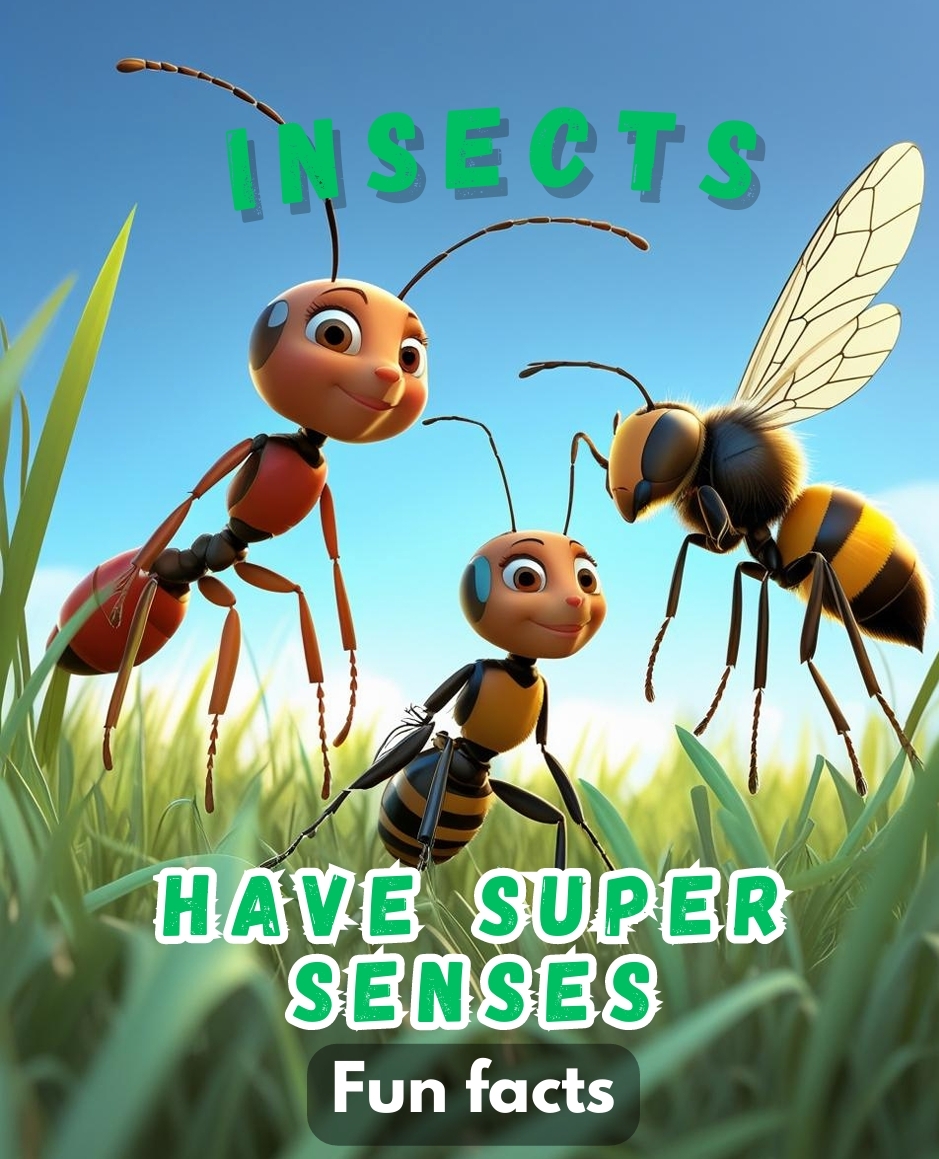 LASHCREATIVES INSECTS HAVE SUPER SENSES