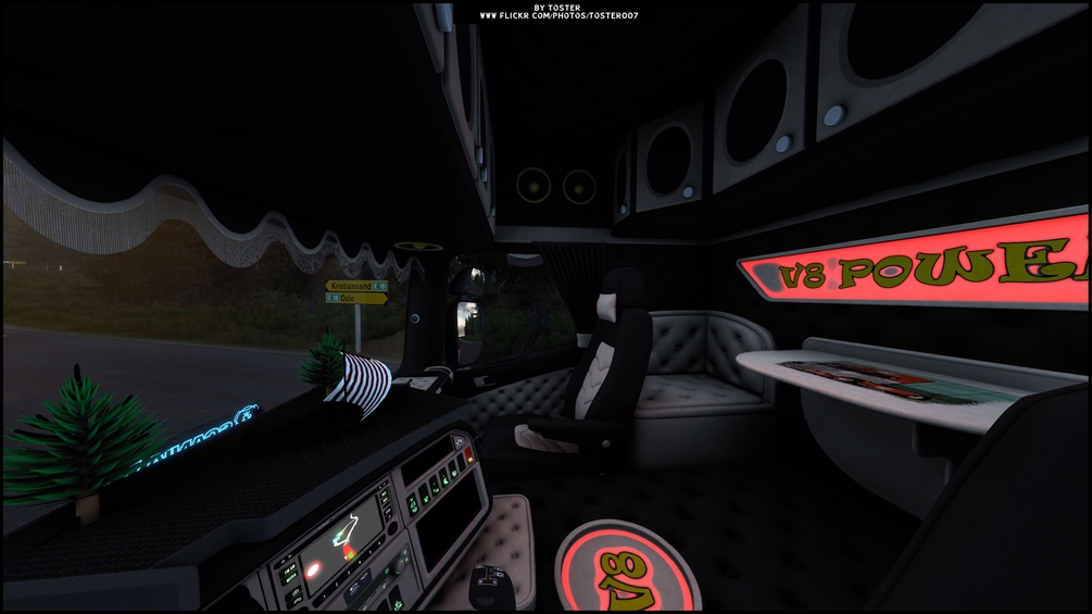 Interior Scania by RJL V8 POWER V8 ETS 2 #28