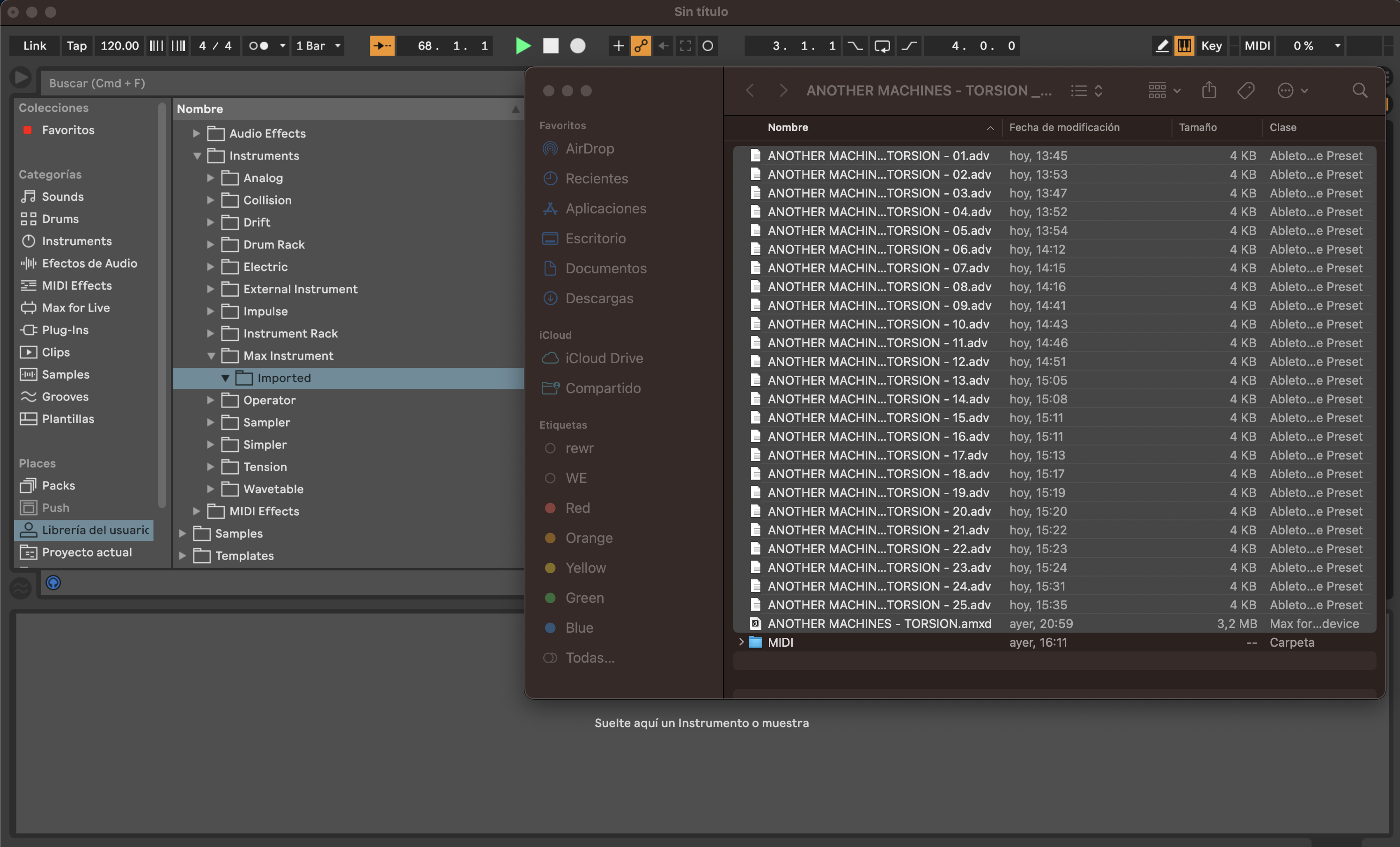TORSION - MAX FOR LIVE INSTRUMENT FOR ABLETON LIVE SUITE 🎛️