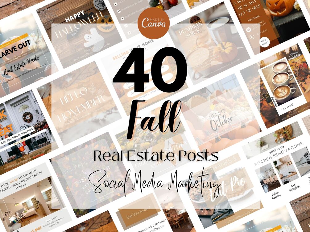 40 Fall Real Estate Social Media Posts