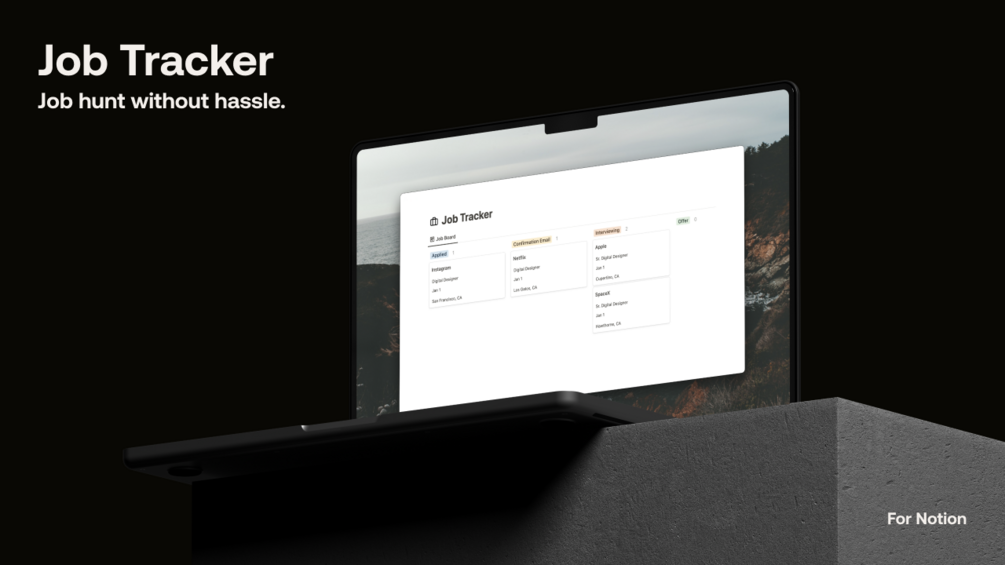 Job Tracker | Notion Template