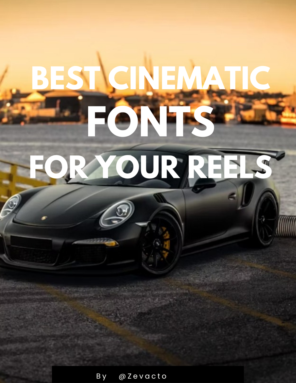 Best Cinematic Fonts