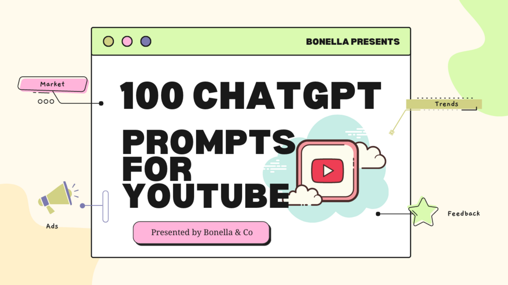 100 ChatGPT Prompts for Youtubers